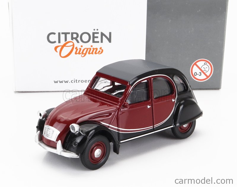 NOREV AMC0191352-BORDEAUX Scale 1/64 | CITROEN 2CV CHARLESTON 1983 ...