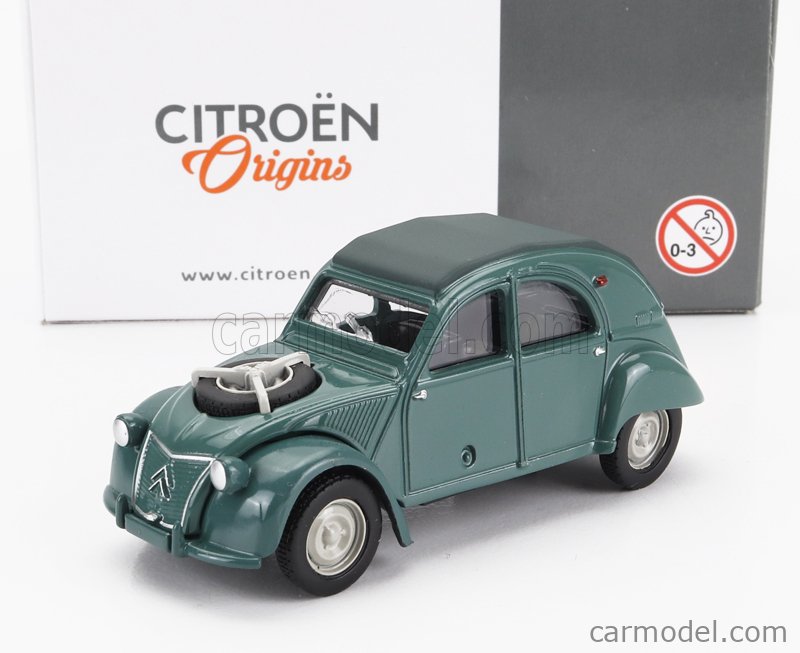 NOREV AMC0191026-GREEN Scale 1/64 | CITROEN 2CV 4X4 SAHARA 1966 GREEN