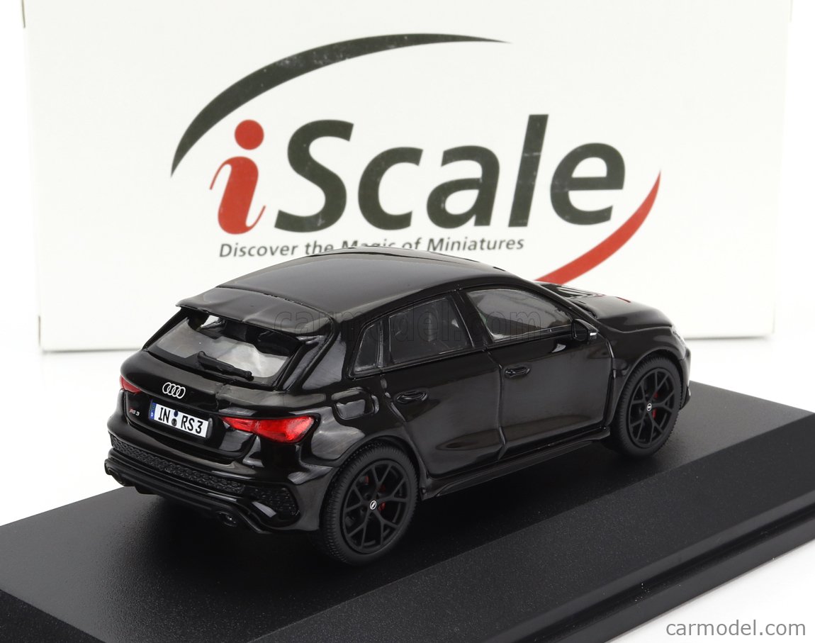 I-SCALE 1430000134 Масштаб 1/43 | AUDI A3 RS3 SPORTBACK 2018 BLACK