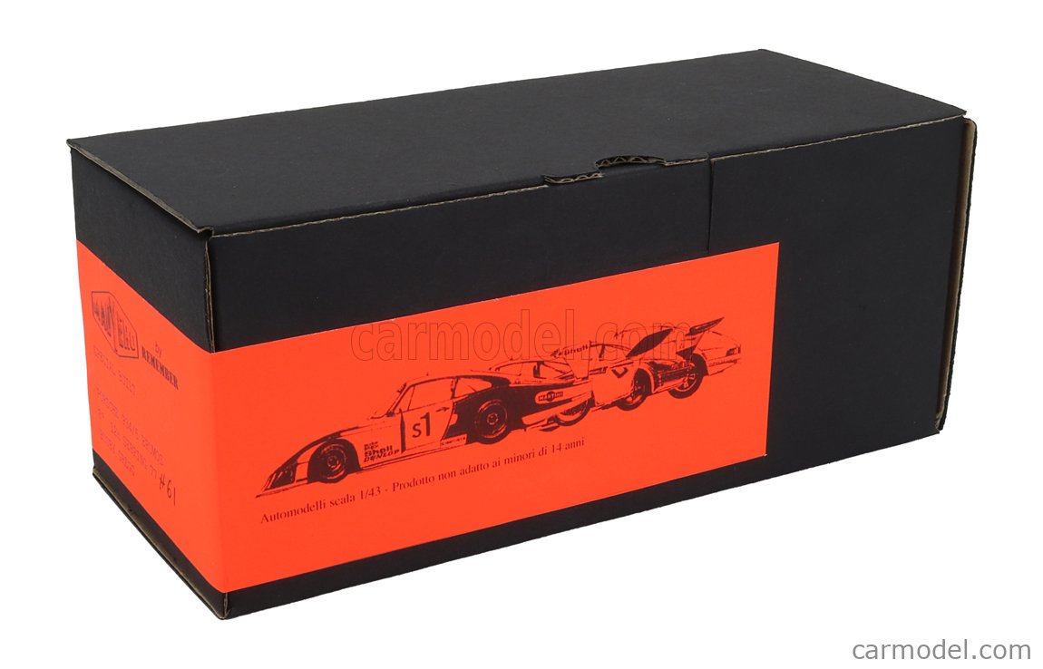 REMEMBER 179462 Scale 1/43 | PORSCHE 911 934 RSR TURBO TEAM BRUMOS ...