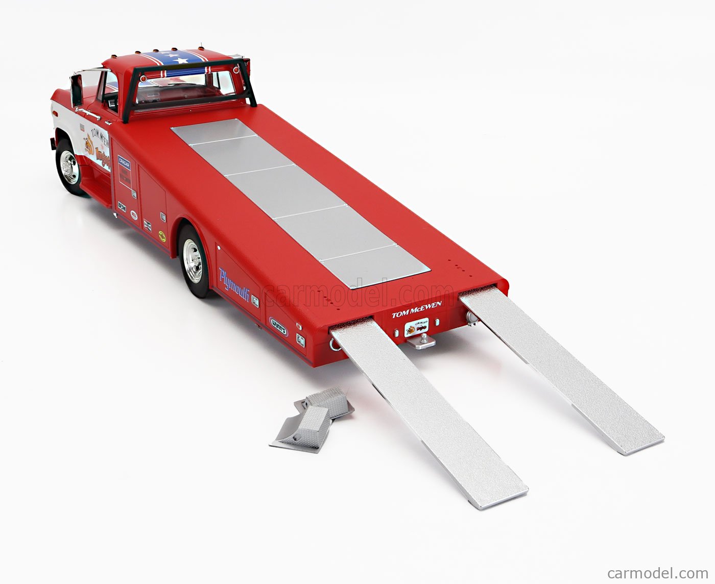 ACME-MODELS A1801914 Scale 1/18 | DODGE D-300 TRUCK RAMP CAR ...