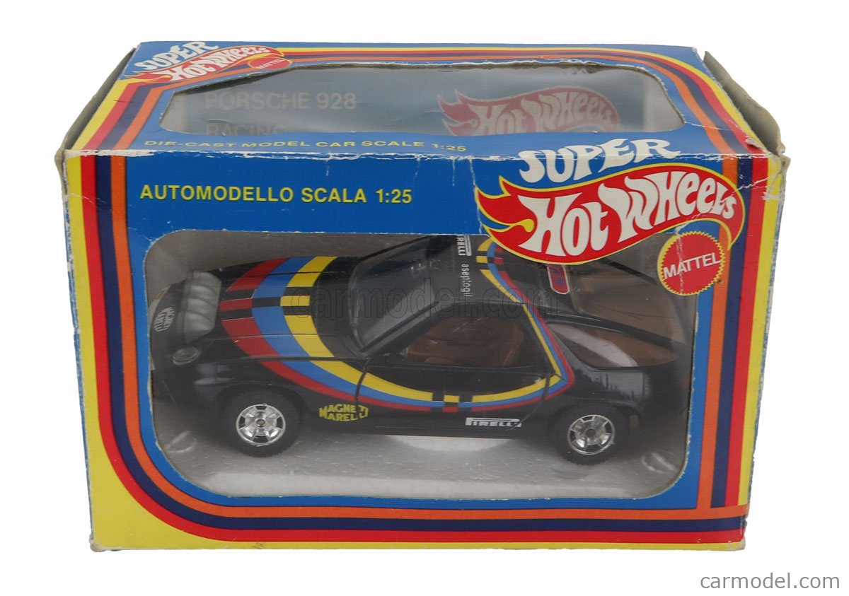 MEBETOYS MATTEL 6875 Scale 1/25 | PORSCHE 928 RALLY RACING - AUTOCLUB BLACK