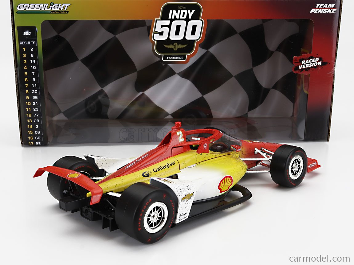 GREENLIGHT 11222 Scale 1/18 | CHEVROLET TEAM PENSKE N 2 WINNER ...