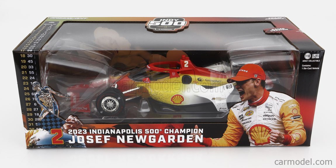 GREENLIGHT 11222 Scale 1/18 | CHEVROLET TEAM PENSKE N 2 WINNER ...