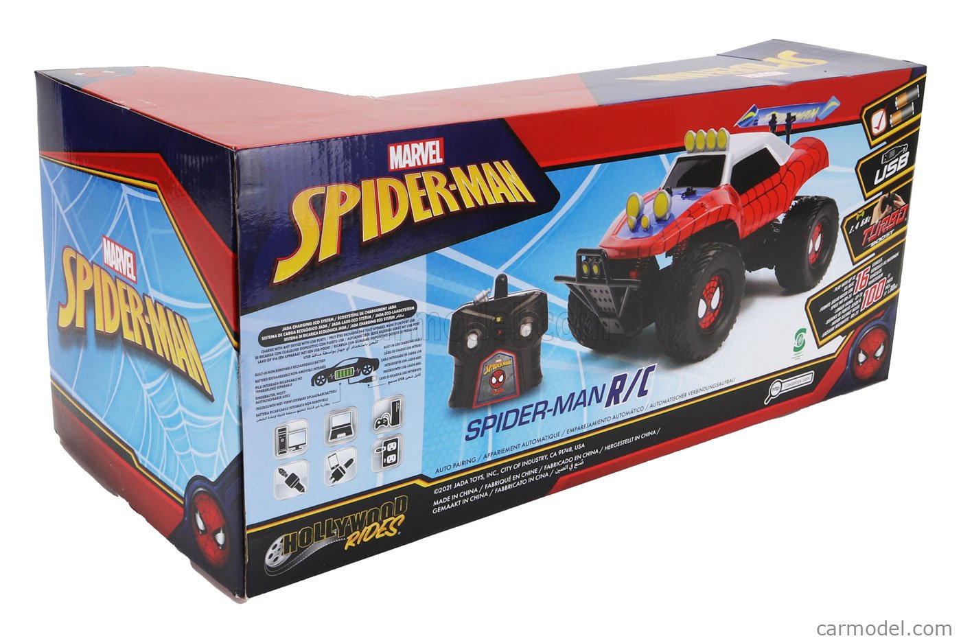 JADA 253228000 Scale 1/14 | MAYERS MANX BUGGY SPIDERMAN MARVEL 1964 ...