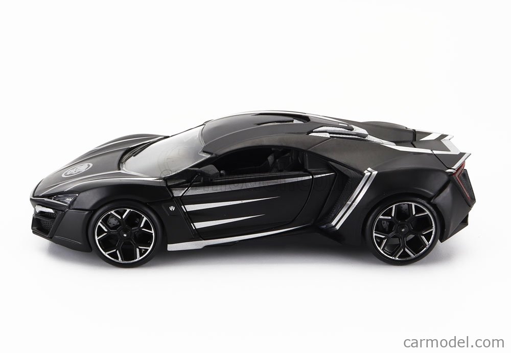 JADA 253225004-99723 Scale 1/24 | LYKAN HYPERSPORT WITH BLACK PANTHER ...