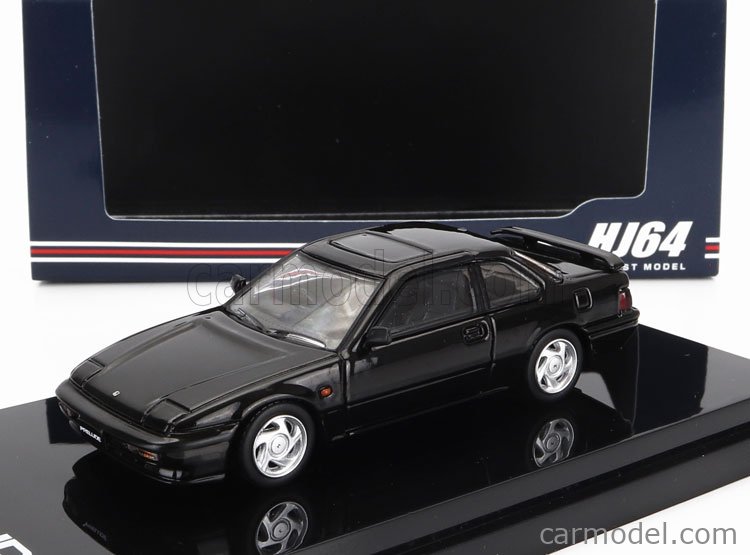IGNITION-MODEL HJ642002ABK Echelle 1/64 | HONDA PRELUDE 2.0XX 4WS 1989 BLACK
