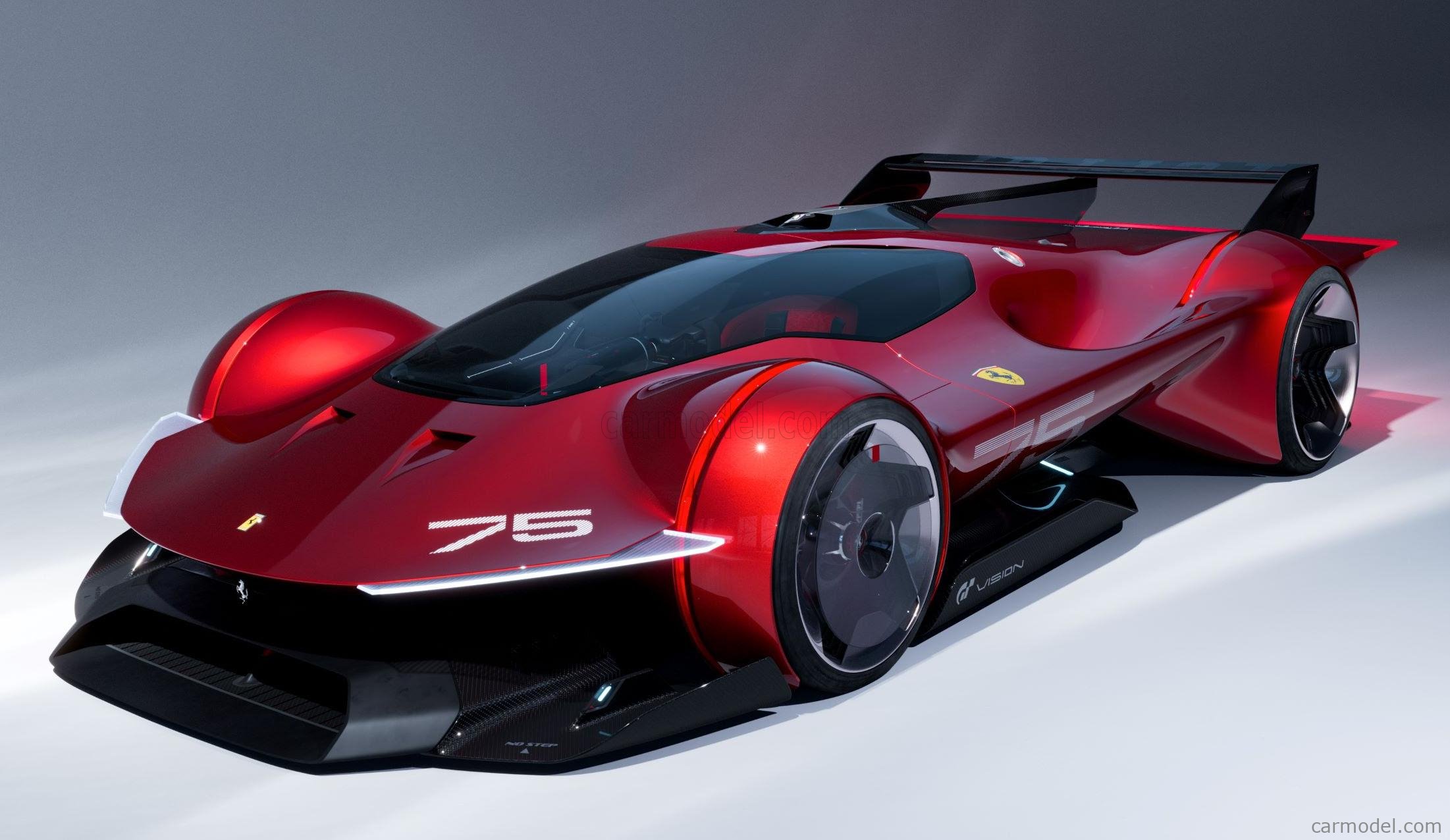 MR-MODELS FE039B Scale 1/18 | FERRARI VISION GRAN TURISMO 2024 ROSSO ...