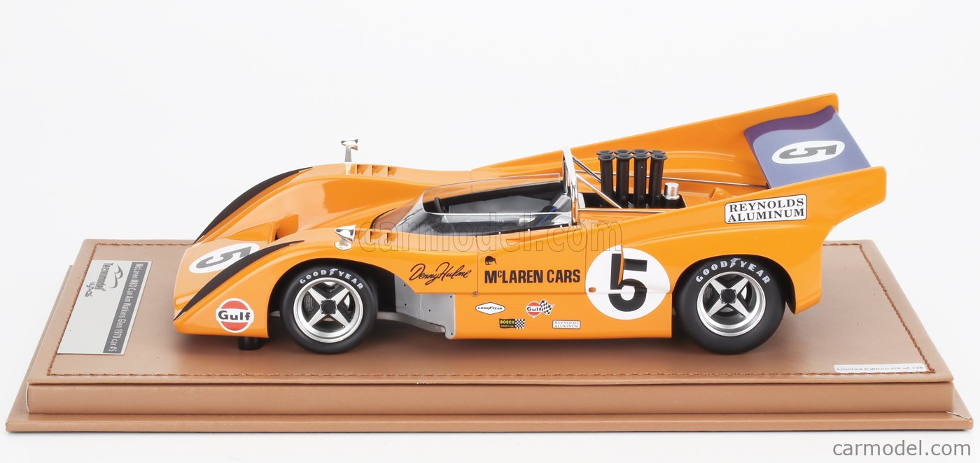 TECNOMODEL TM18-331A Scale 1/18 | McLAREN M8D CAN-AM N 5 WINNER WATKINS GLEN 1970 DENNY HULME ...