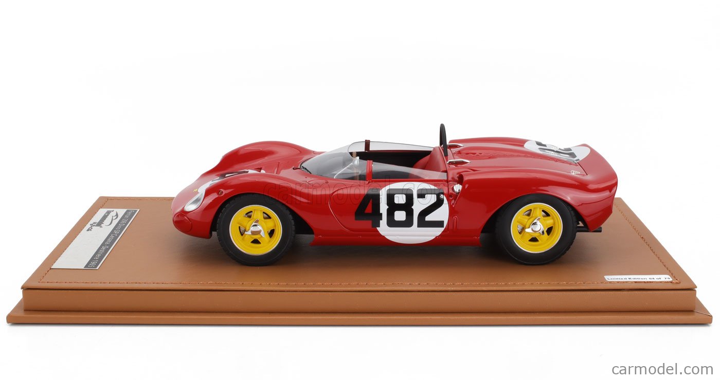 TECNOMODEL TM18-234C Scale 1/18 | FERRARI 206SP DINO SPIDER TEAM ...