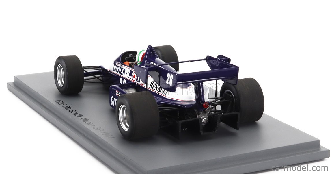 SPARK-MODEL S7417 Scale 1/43 | LIGIER F1 JS23 N 26 SOUTH AFRICAN GP ...
