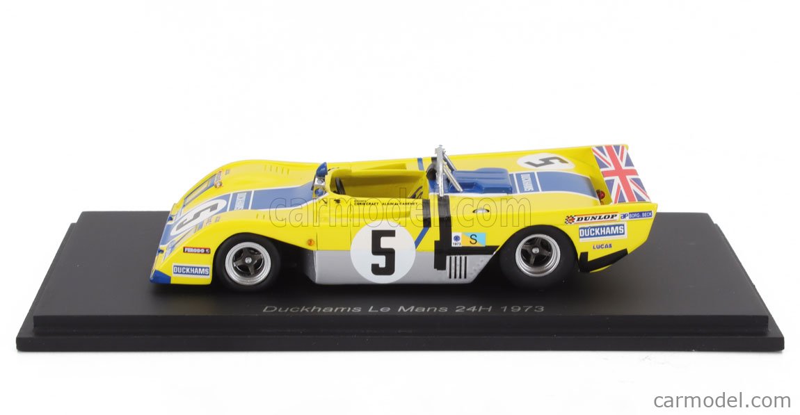 SPARK-MODEL S9429 Echelle 1/43 | DUCKHAMS LM72 3.0L V8 TEAM DUCKHAMS OIL MOTOR RACING N 5 24h LE ...