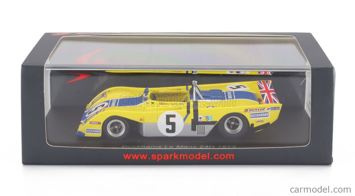 SPARK-MODEL S9429 Scale 1/43 | DUCKHAMS LM72 3.0L V8 TEAM DUCKHAMS OIL MOTOR RACING N 5 24h LE ...