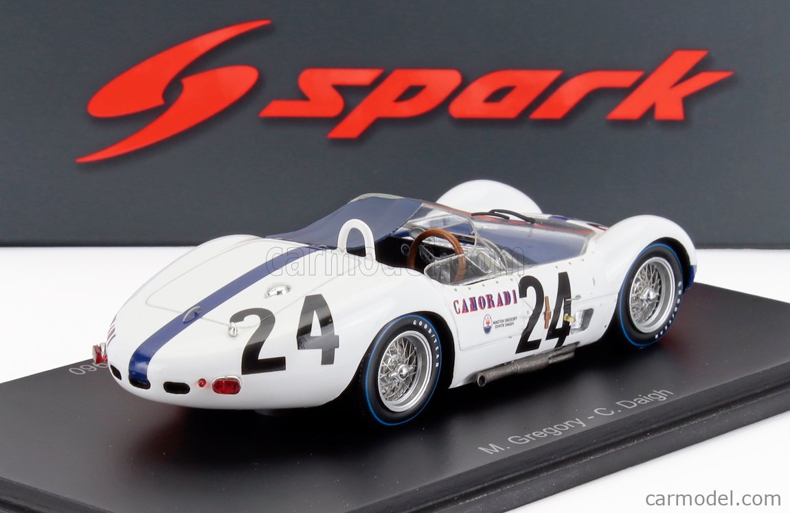 SPARK-MODEL S4726 Scale 1/43 | MASERATI TIPO 61 2.9L S4 SPIDER TEAM ...