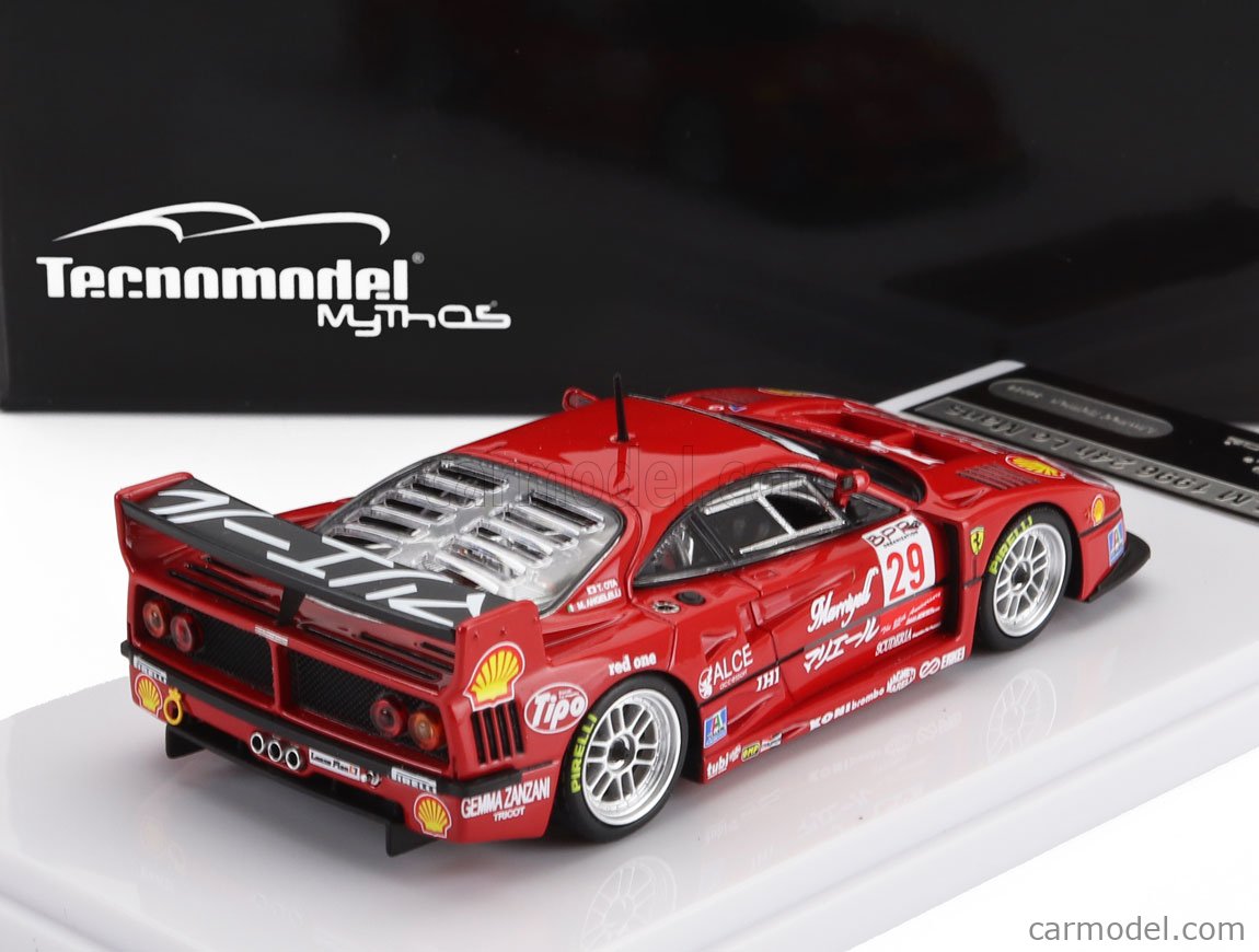 TECNOMODEL TM43-63D Scale 1/43 | FERRARI F40 LM 3.5L TURBO V8 N 29 BPR ...