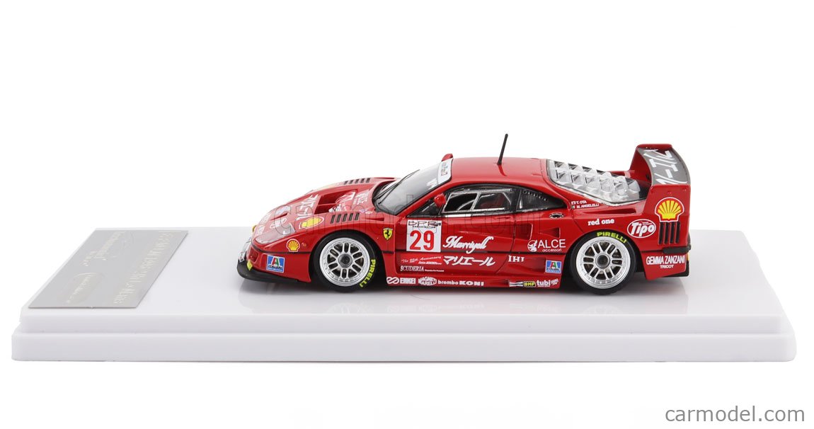 TECNOMODEL TM43-63D Scale 1/43 | FERRARI F40 LM 3.5L TURBO V8 N 29 BPR ...