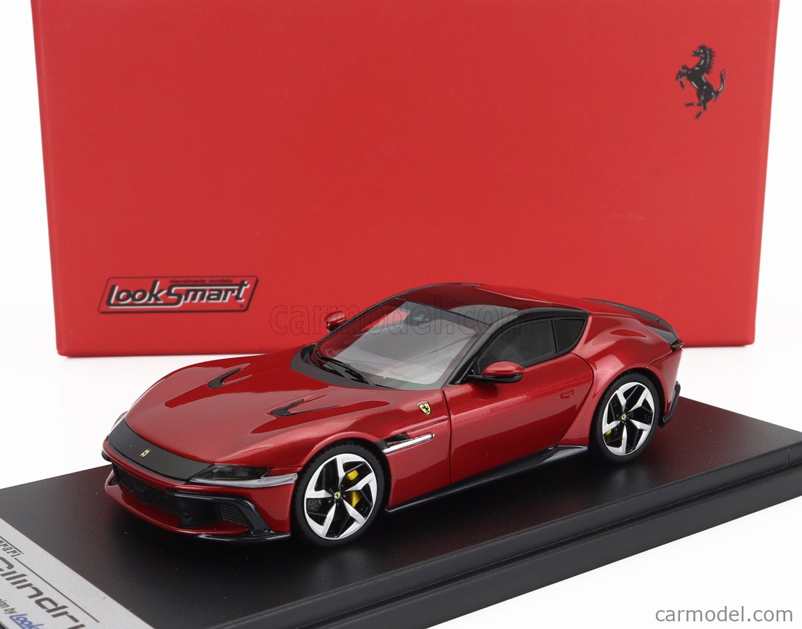 LOOKSMART LS553A Scale 1/43 | FERRARI 12CILINDRI V12 830cv 2024 ROSSO ...