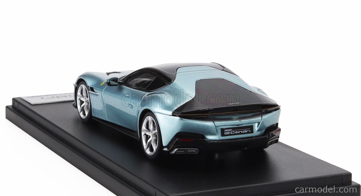 LOOKSMART LS553D Scale 1/43 | FERRARI 12CILINDRI V12 830cv 2024 CELESTE ...