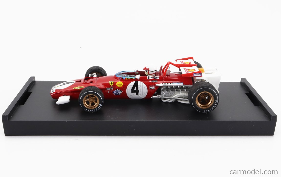 BRUMM R313-CH-UPD-2024 Scale 1/43 | FERRARI F1 312B N 4 WINNER ITALY ...