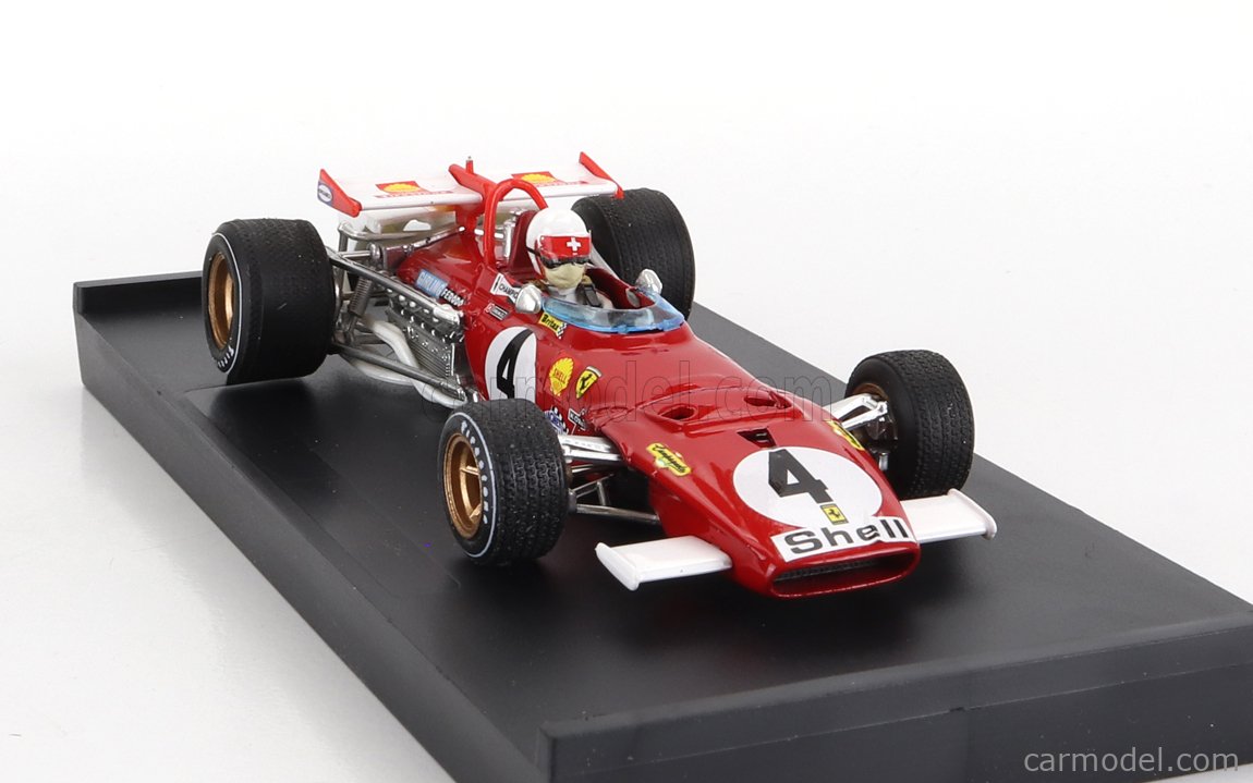 BRUMM R313-CH-UPD-2024 Scale 1/43 | FERRARI F1 312B N 4 WINNER ITALY ...