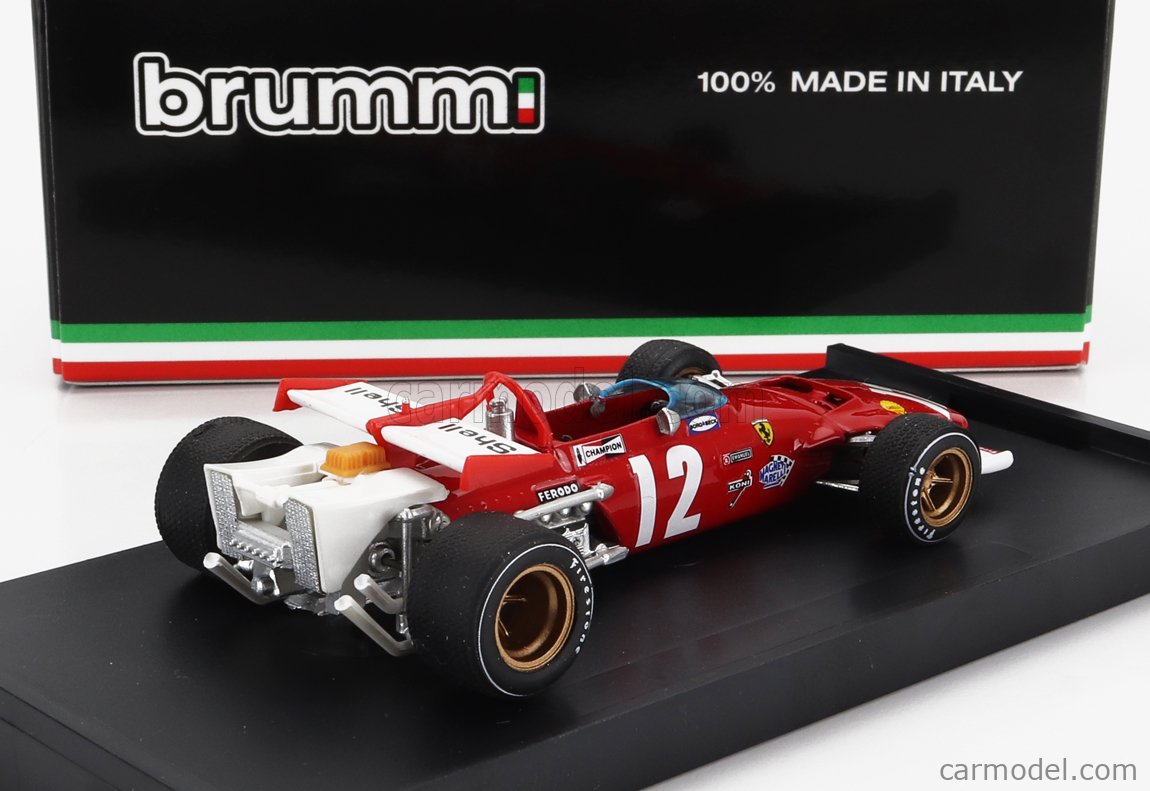 BRUMM R312-UPD-2024 Echelle 1/43 | FERRARI F1 312B N 12 WINNER GP ...