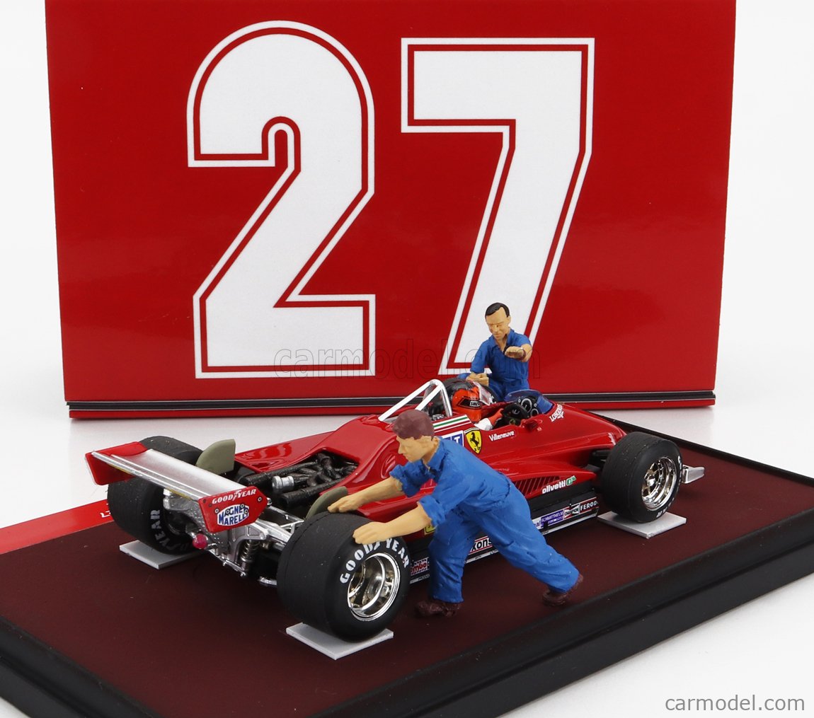 BRUMM PROM S24/02 Scale 1/43 | FERRARI F1 126 C2 N 27 TEST FIORANO PRE ...