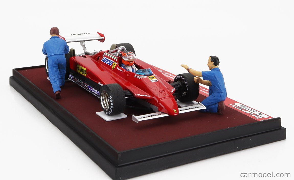BRUMM PROM S24/02 Scale 1/43 | FERRARI F1 126 C2 N 27 TEST FIORANO PRE ...