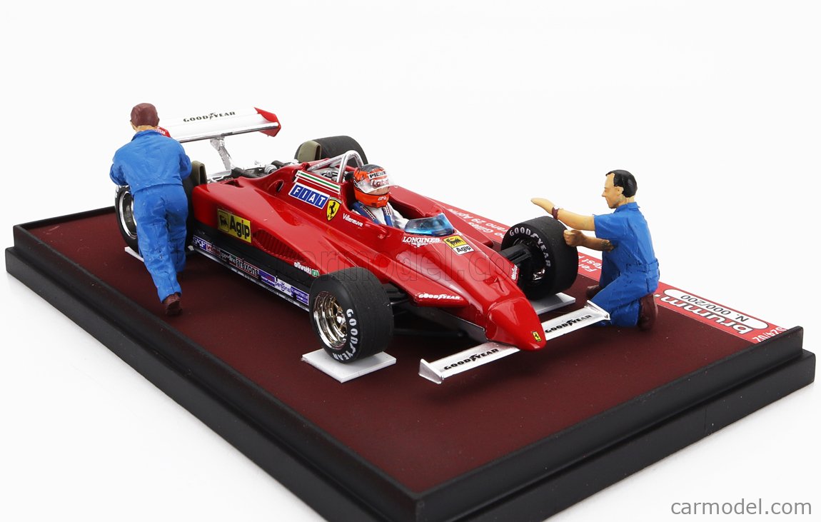 BRUMM PROM S24/02 Scale 1/43 | FERRARI F1 126 C2 N 27 TEST FIORANO PRE ...