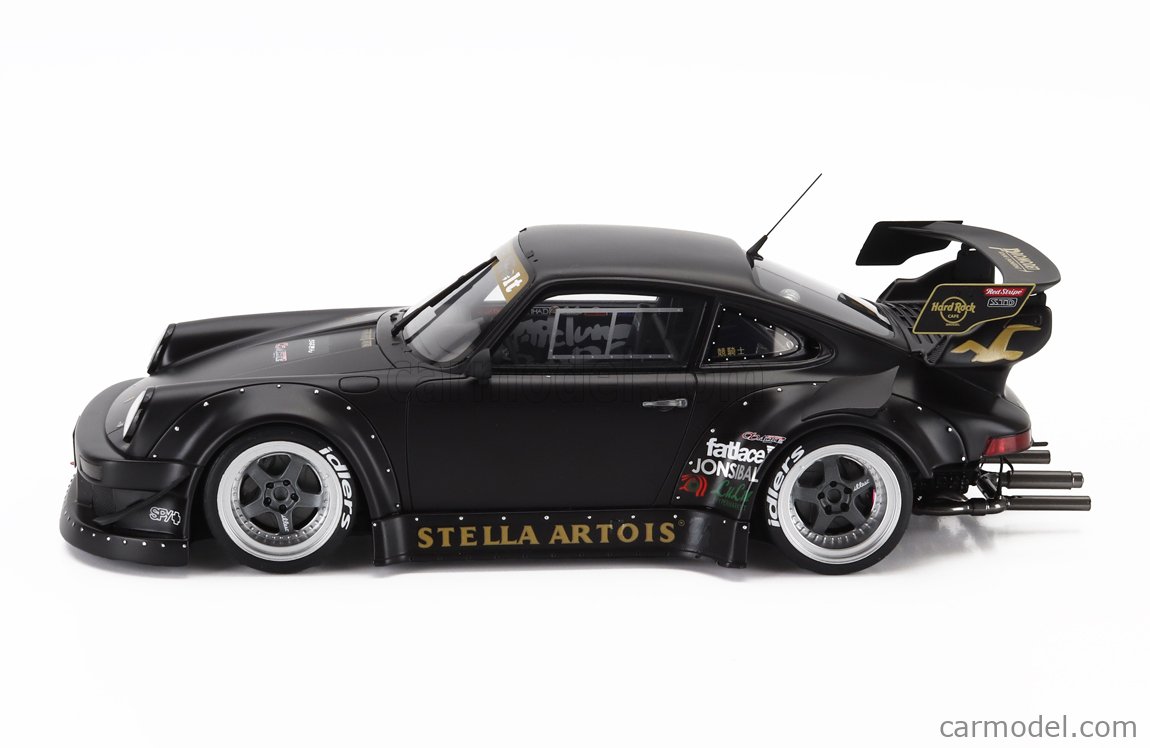GT-SPIRIT GT918 Echelle 1/18 | PORSCHE 911 964 RWB STELLA ARTOIS COUPE 2010 BLACK
