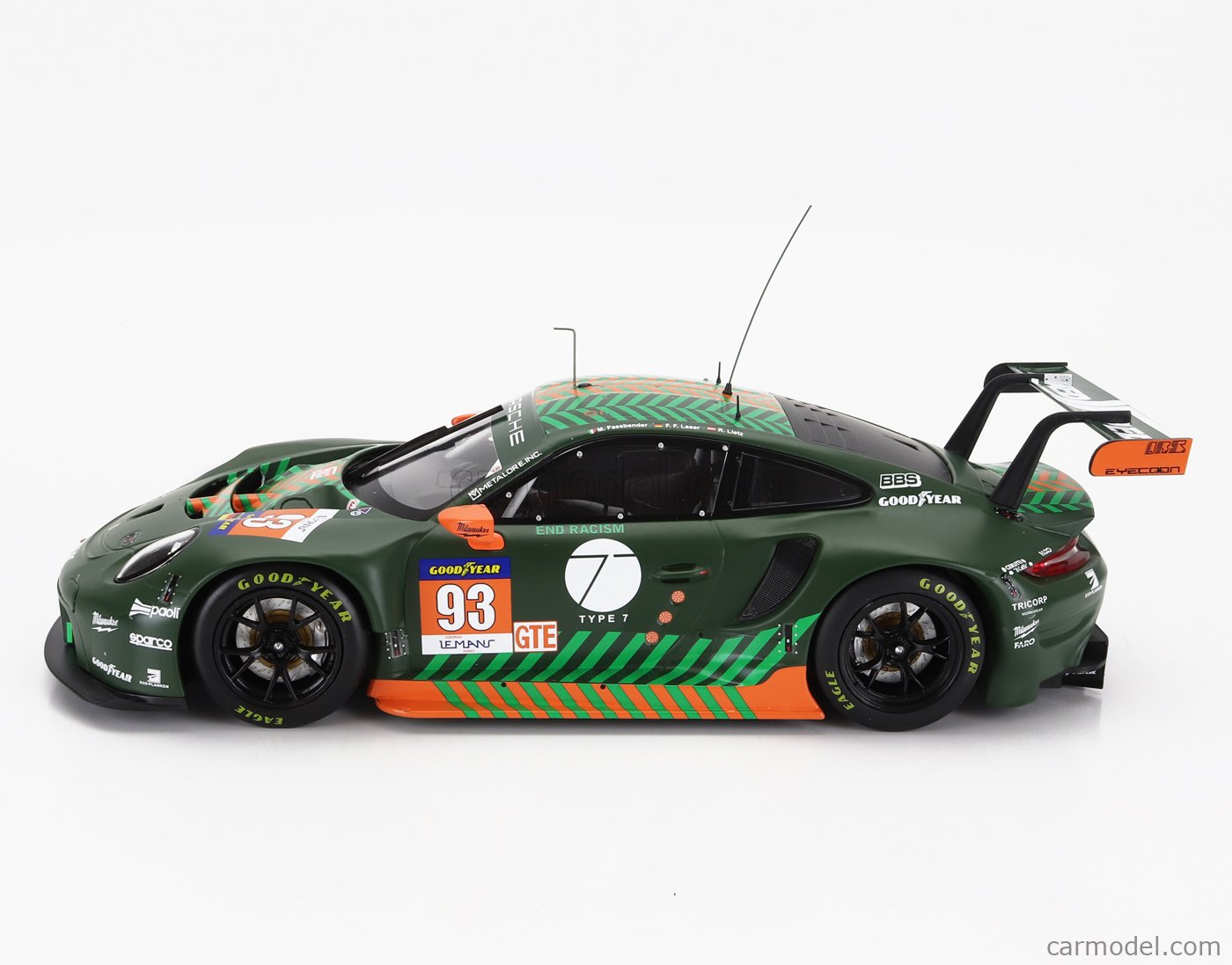IXO-MODELS LEGT18-23016 Scale 1/18 | PORSCHE 911 991-2 RSR TEAM PROTON ...