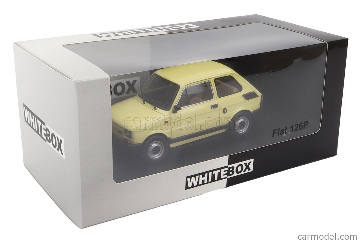 WHITEBOX WB124217 Scale 1/24 | FIAT 126P 1973 YELLOW