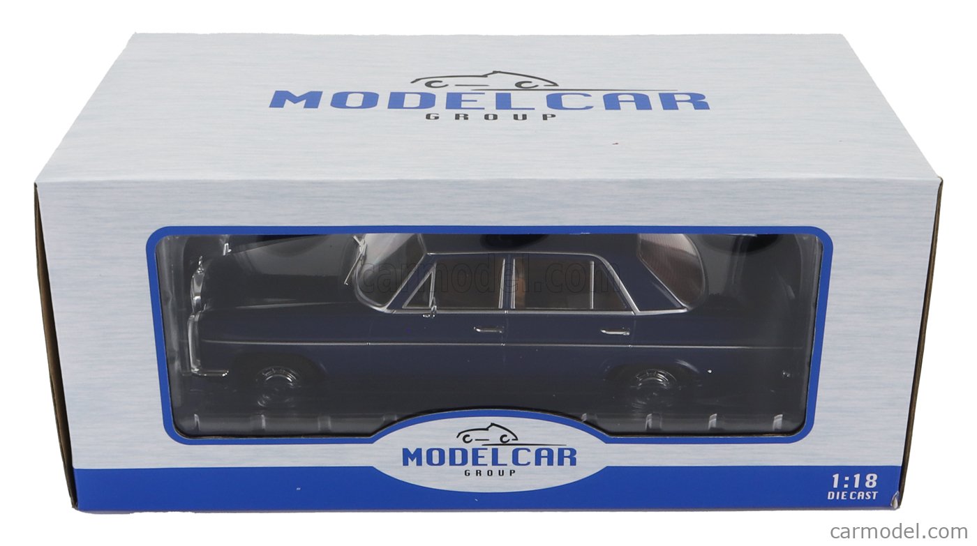 MCG MCG18123 Scale 1/18 | MERCEDES BENZ 220D (W115) 1968 BLUE
