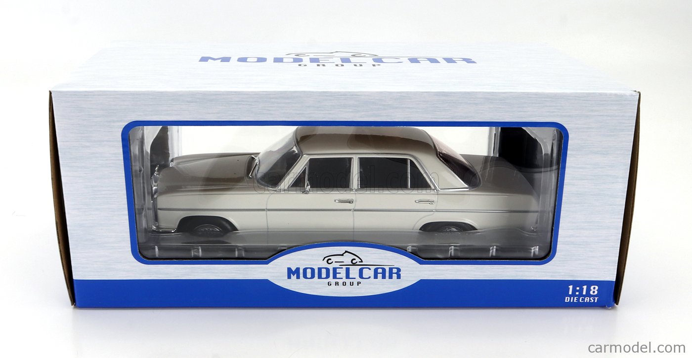 MCG MCG18122 Scale 1/18 | MERCEDES BENZ 220D (W115) 1968 WHITE