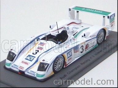 SPARK-MODEL S0672 Scale 1/43 | AUDI R8 3.6L TURBO TEAM ADT CHAMPION ...