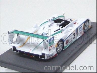 SPARK-MODEL S0672 Scale 1/43 | AUDI R8 3.6L TURBO TEAM ADT CHAMPION ...