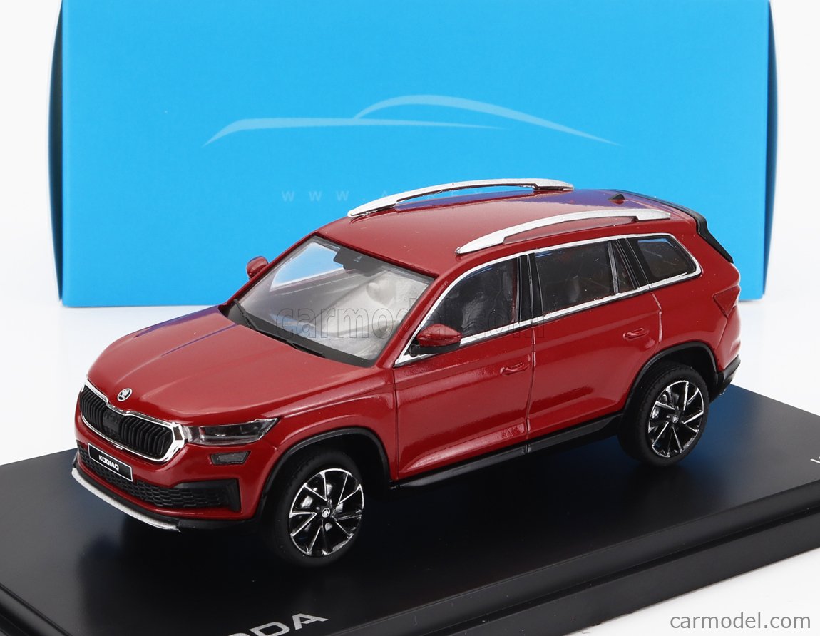 ABREX 143AB-041JF Scale 1/43 | SKODA KODIAK FL 2021 RED MET