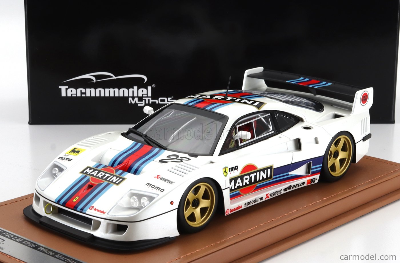 TECNOMODEL TM18-286U Scale 1/18 | FERRARI F40 LM N 23 MARTINI RACING ...