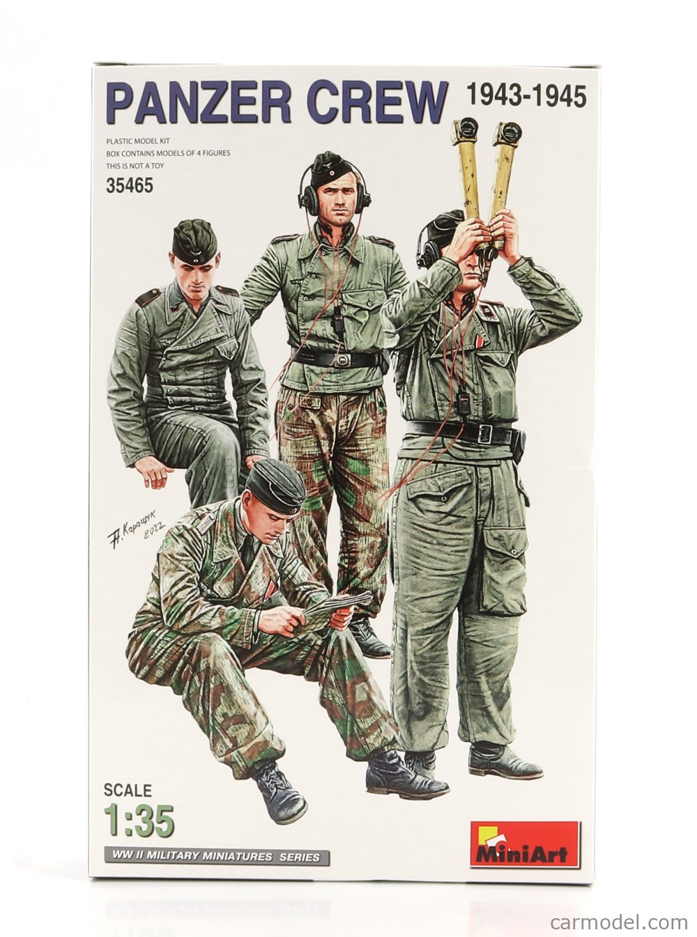 MINIART 35465 Scale 1/35 | FIGURES PANZER CREW MILITARY