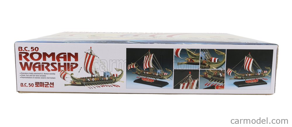 ACADEMY AC14207 Scale 1/72 | WARSHIP ROMAN WARSHIP B.C.50