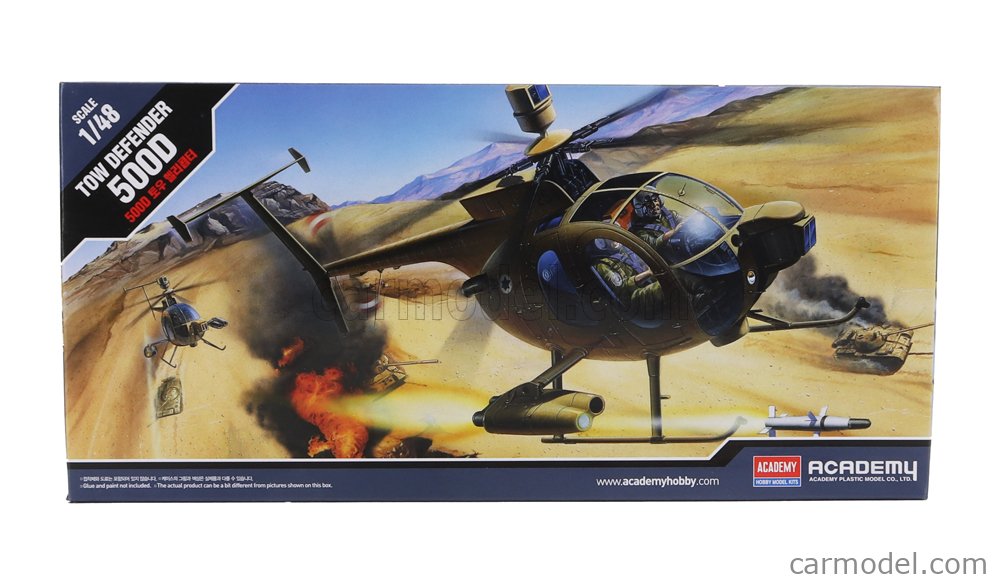 ACADEMY AC12250 Escala 1/48 | HUGHES 500D TOW DEFENDER HELICOPTER ...