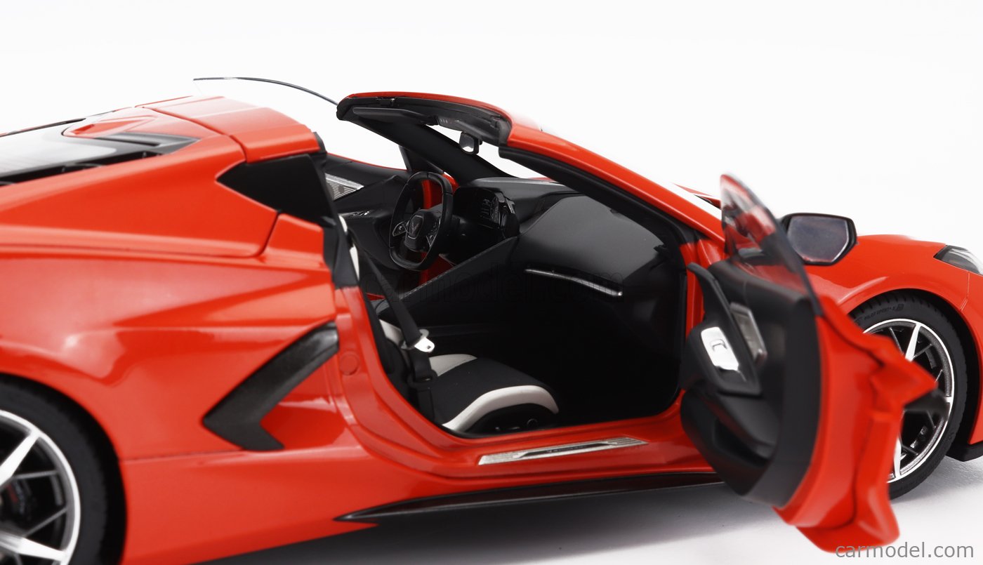 AUTOART 71283 Scale 1/18 | CHEVROLET CORVETTE C8 Z51 STINGRAY SPIDER ...