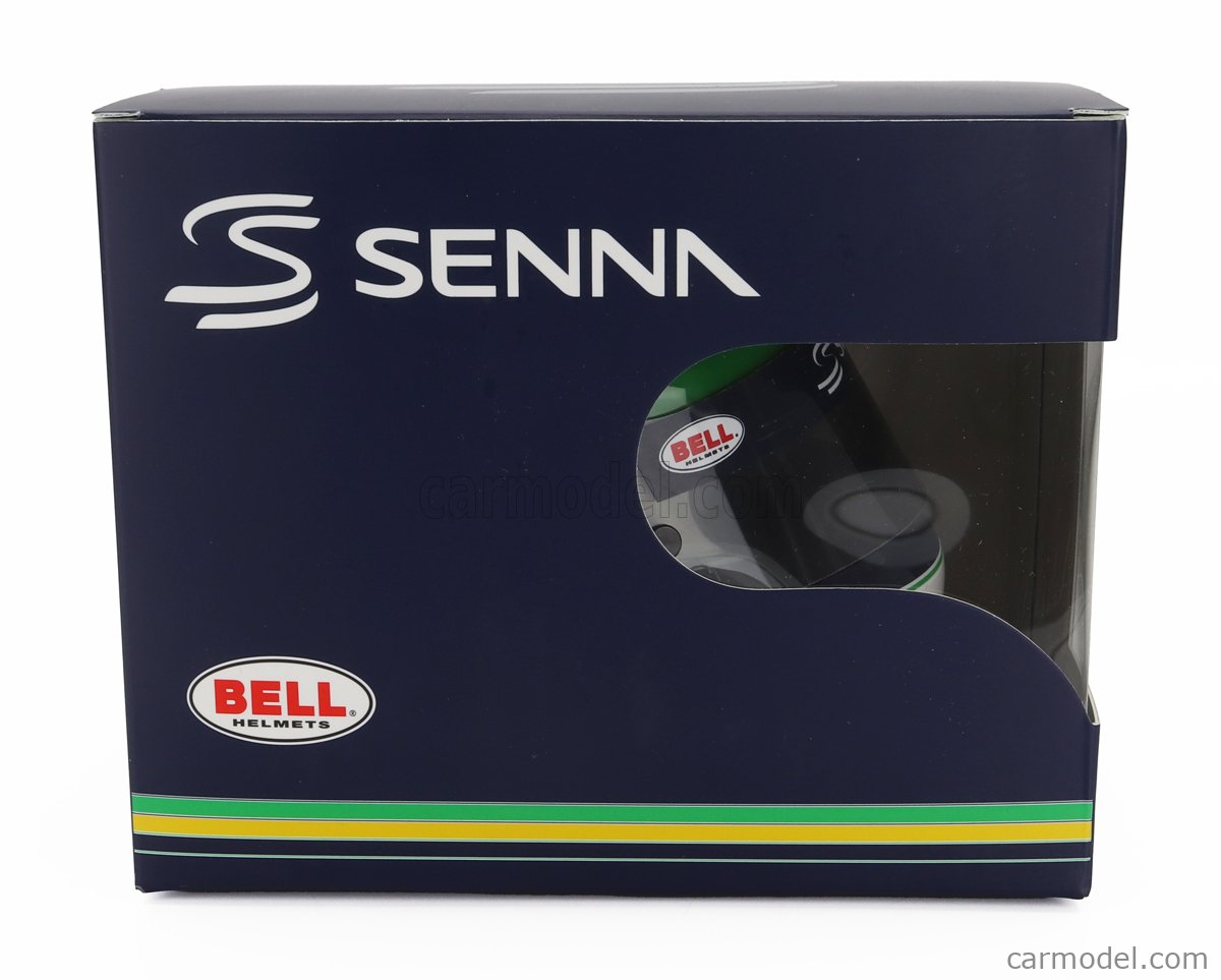 MINI HELMET 4100323 Escala 1/2 | BELL HELMET CASCO HELMET F1 AYRTON ...