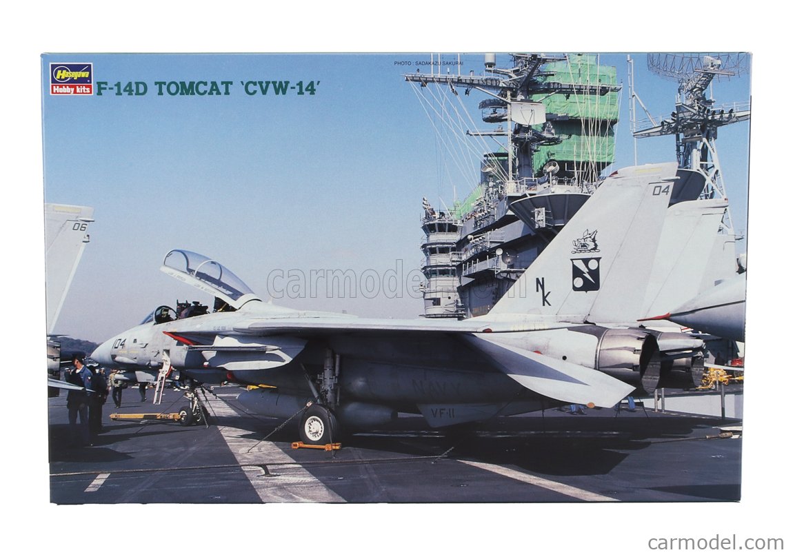 HASEGAWA SPT12-07212 Scale 1/48 | GRUMMAN F-14D TOMCAT CVW-14 MILITARY ...