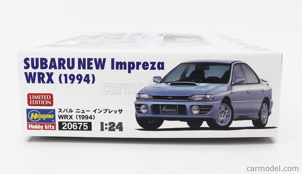 HASEGAWA 20675 Scale 1/24 | SUBARU NEW IMPREZA WRX EJ20 TURBO ...