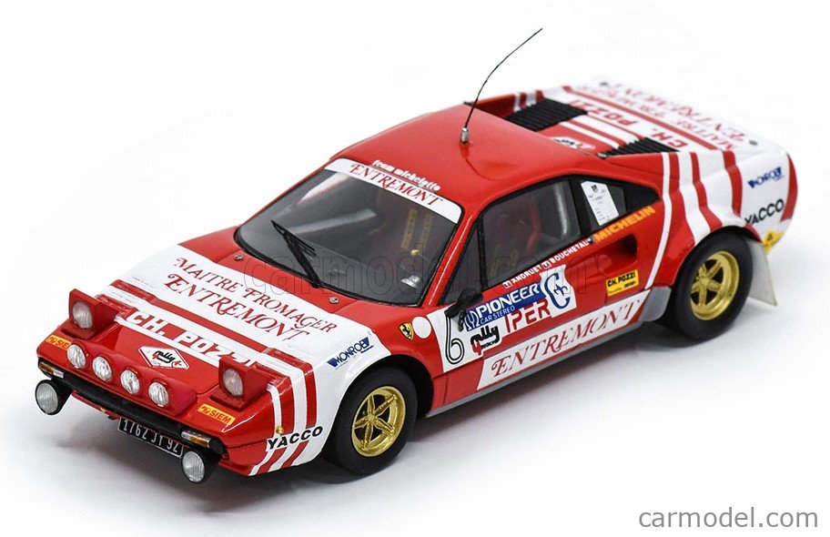LOOKSMART LSVI08 Scale 1/43 | FERRARI 308 GTB Gr.4 (night version) N 6 ...