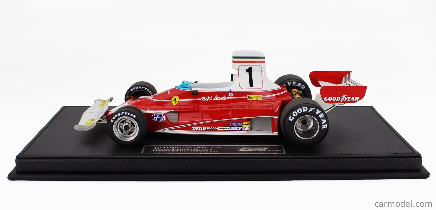 GP-REPLICAS GP026C Scale 1/18 | FERRARI F1 312T N 1 WINNER BRAZILIAN GP ...