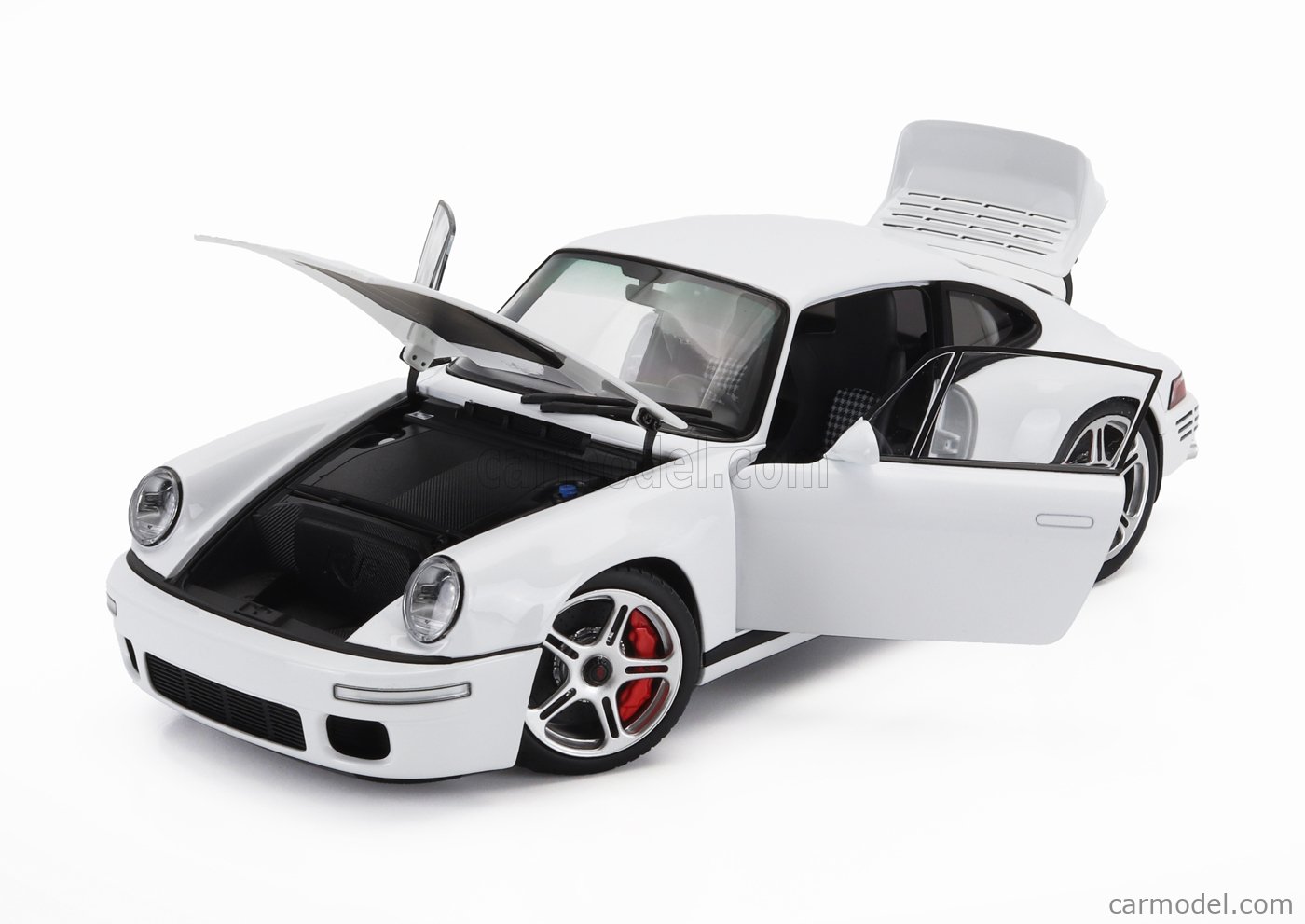 ALMOST-REAL ALM880203 Scala 1/18 | PORSCHE 911 964 RUF SCR COUPE 2018 WHITE