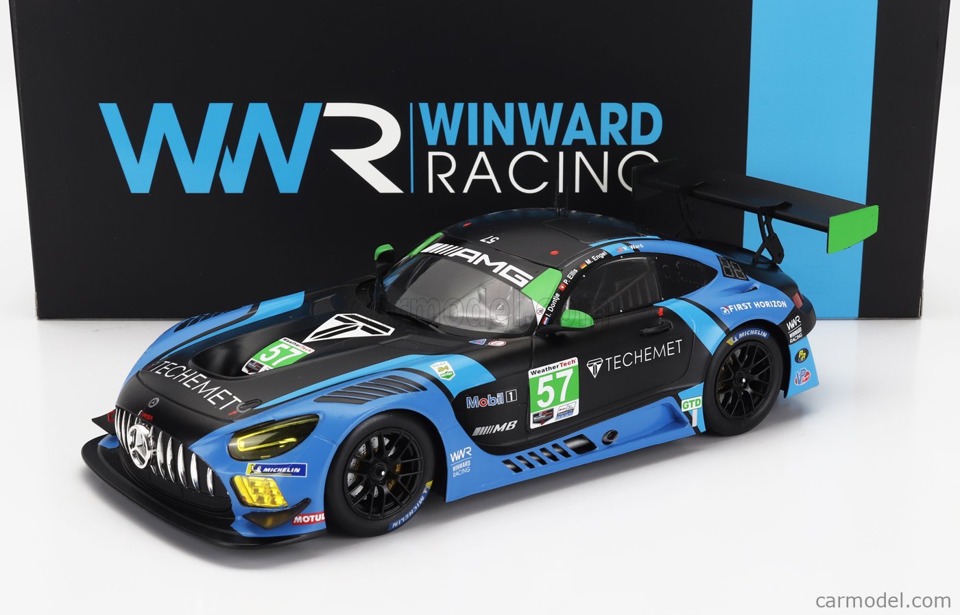 IXO-MODELS WWR-I-AMG-21-1857-24 Escala 1/18 | MERCEDES BENZ AMG GT3 ...