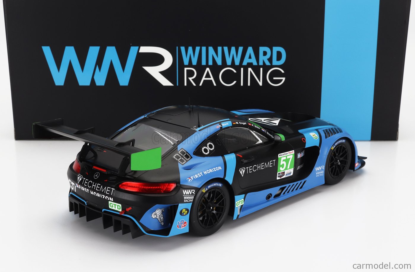 IXO-MODELS WWR-I-AMG-21-1857-24 Escala 1/18 | MERCEDES BENZ AMG GT3 ...