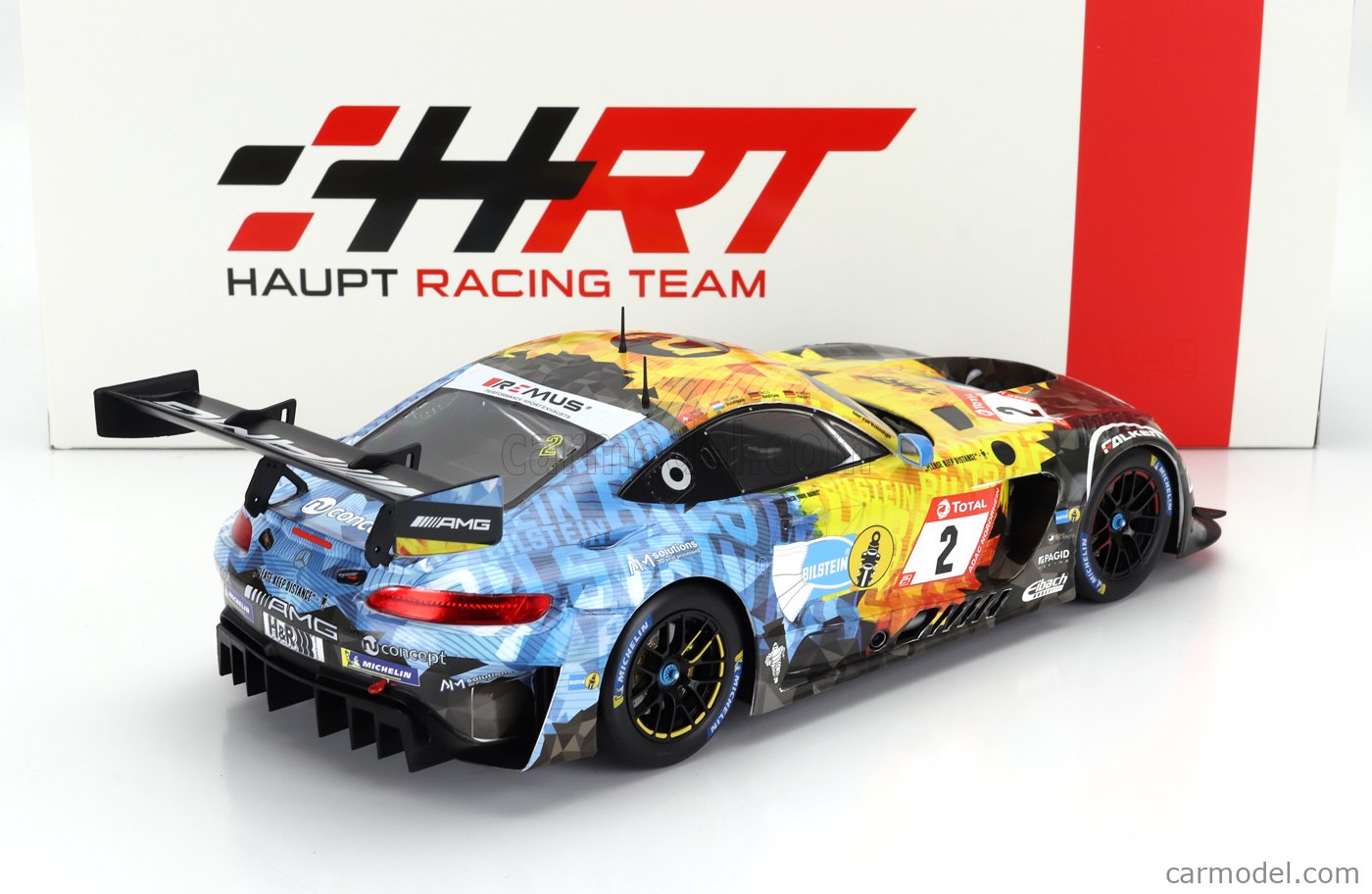 IXO-MODELS HRT-I-AMG-20-1802-24 Scale 1/18 | MERCEDES BENZ AMG GT3 EVO ...
